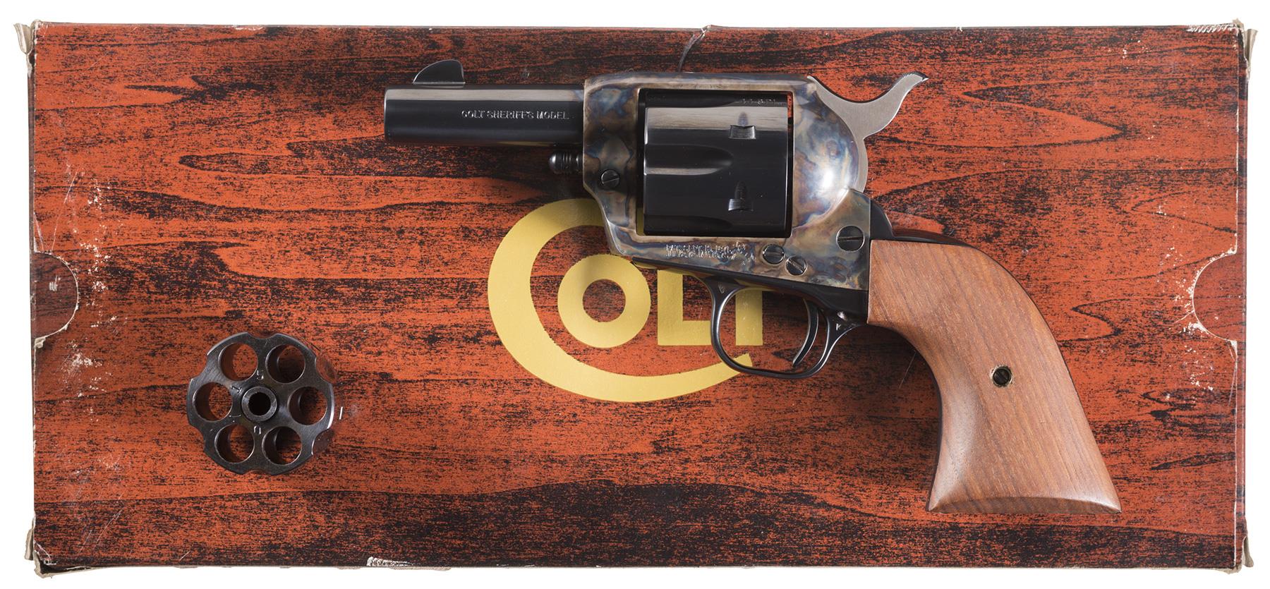 Colt Third Generation Sheriff's Model Single Action Army | Rock Island ...