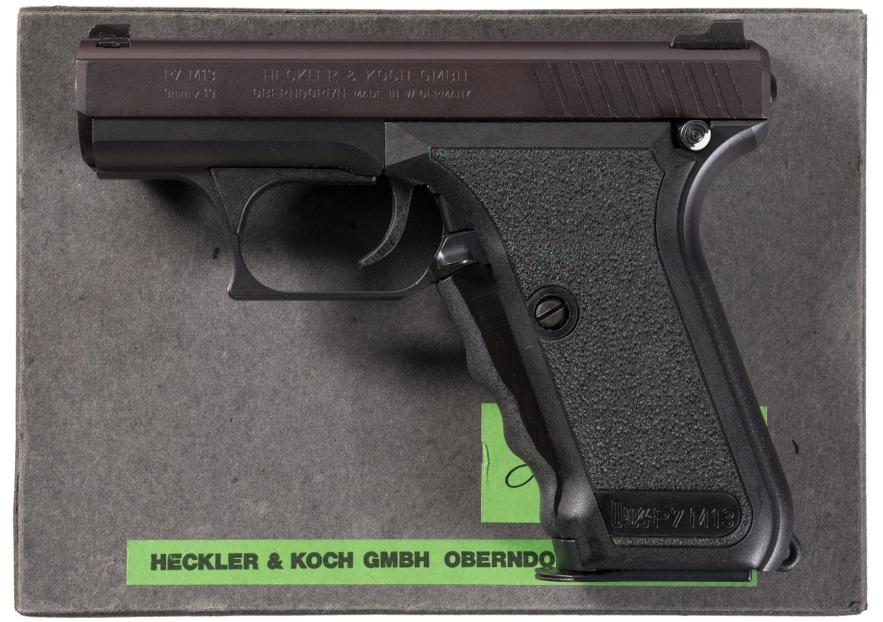 Heckler & Koch Model P7M13 Semi-Automatic Pistol | Rock Island Auction