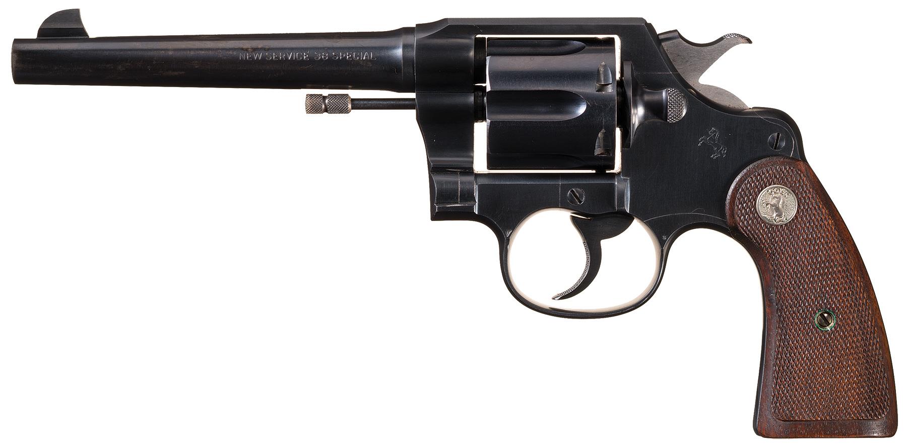 Colt New Service Double Action Revolver in .38 Special | Rock Island ...