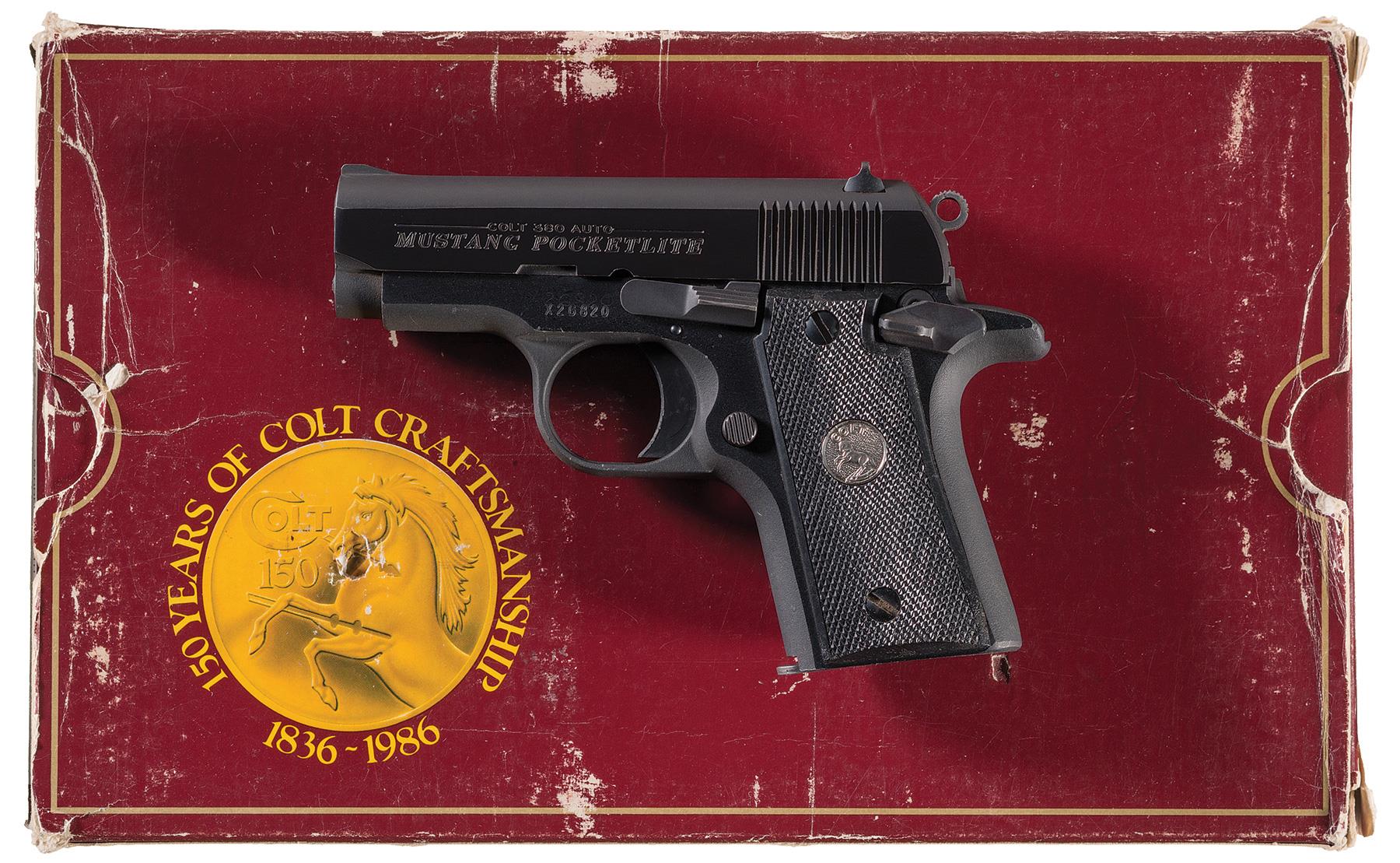 Colt Prototype Mustang Pocketlite Semi-Automatic Pistol | Rock Island ...