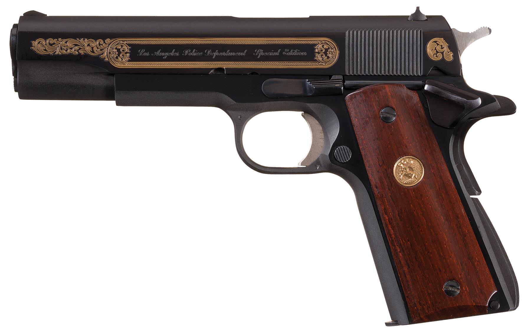 Colt Government Model MK IV Series 70 LA Police Department | Rock ...