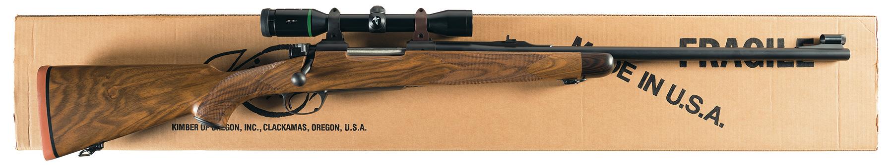 Kimber Model 89 BGR Bolt Action Rifle with Swarovski Scope | Rock ...