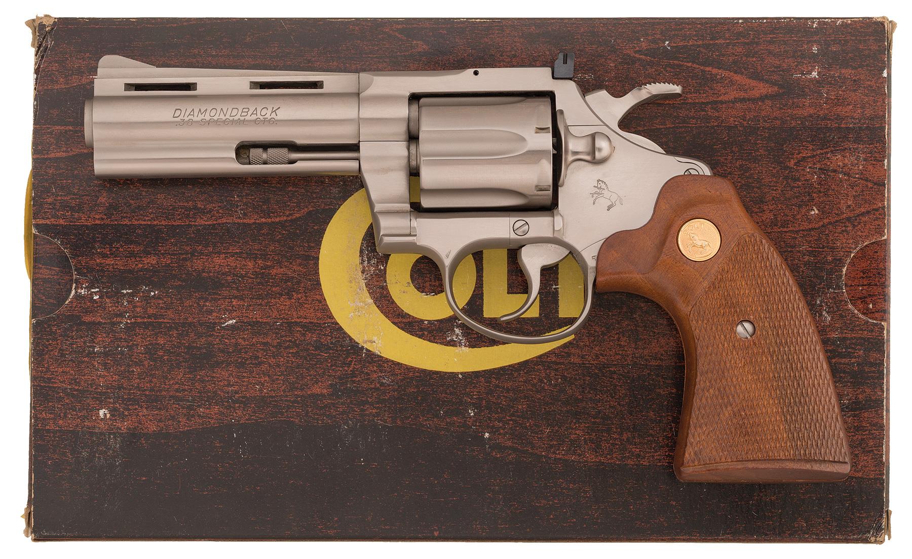 Colt Diamondback Double Action Revolver with Box | Rock Island Auction