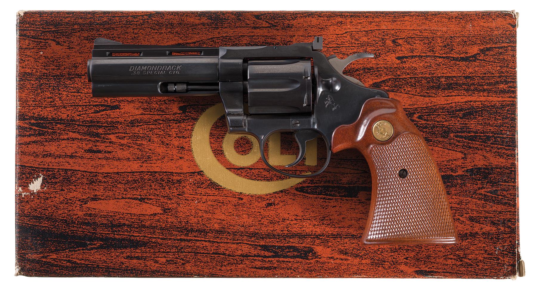 Colt Diamondback Double Action Revolver with Box | Rock Island Auction