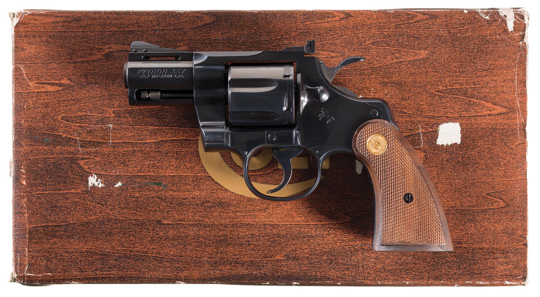 2 1/2 inch Barrel Colt Python Double Action Revolver | Rock Island Auction