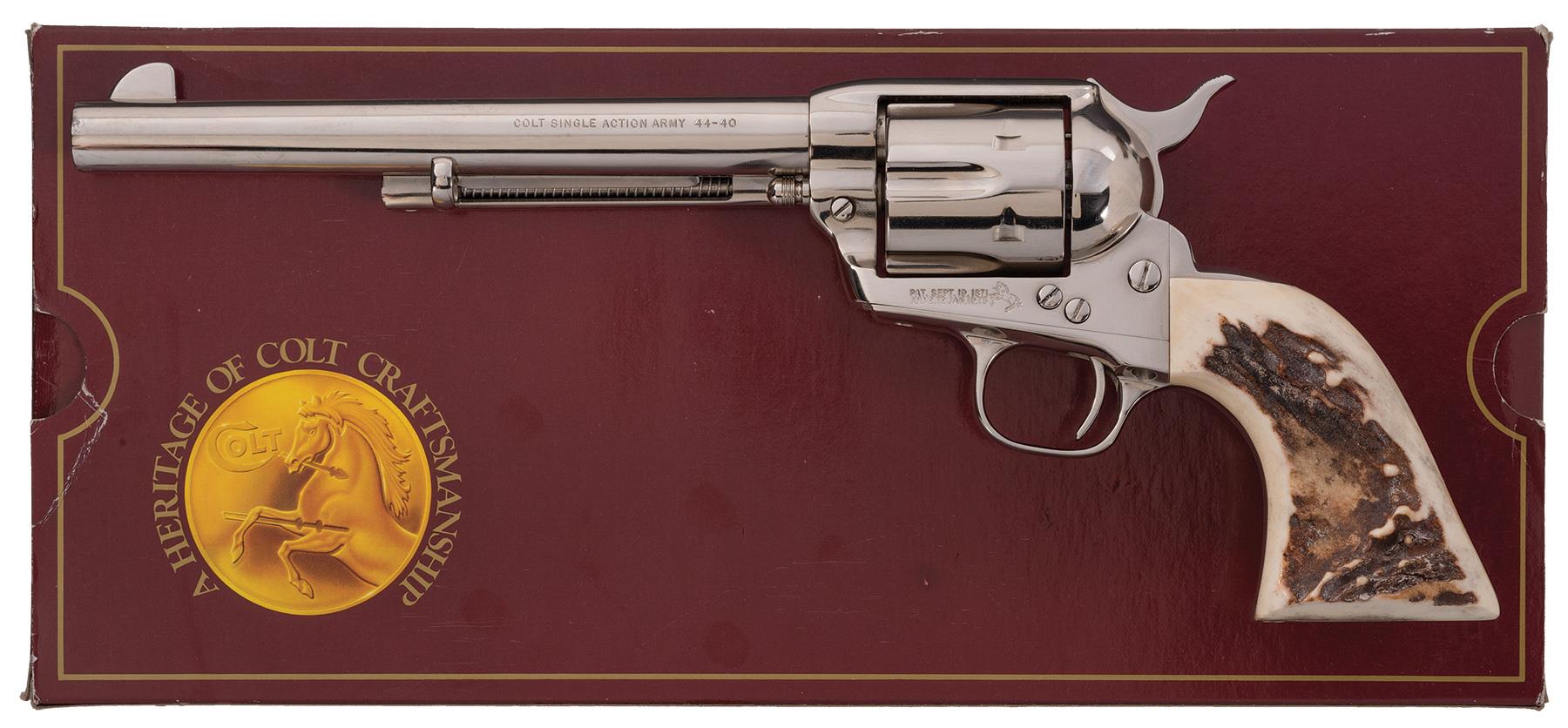 Nickel Plated Colt Third Generation Single Action Army | Rock Island ...