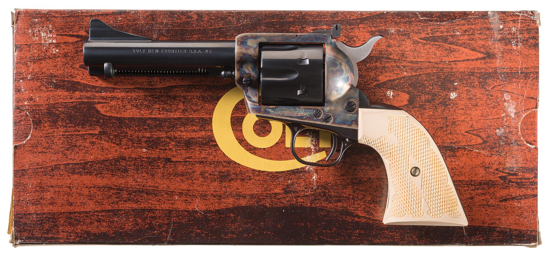 Colt New Frontier Single Action Army Revolver with Box | Rock Island ...