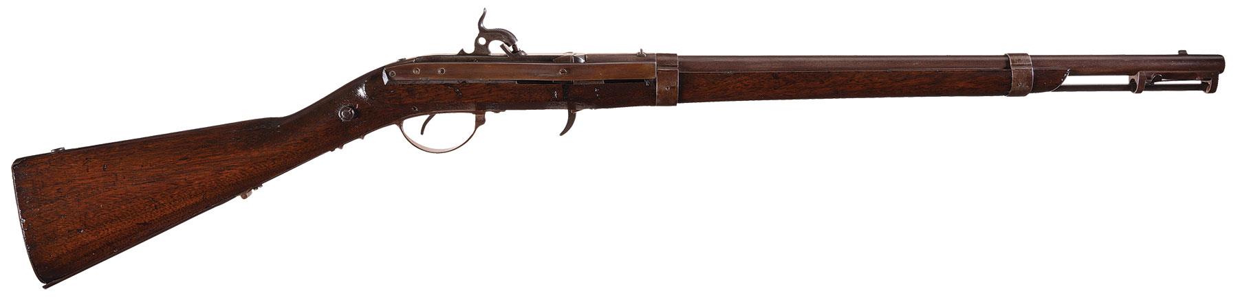 U.S. Hall Model 1836 Carbine with Ramrod Bayonet | Rock Island Auction