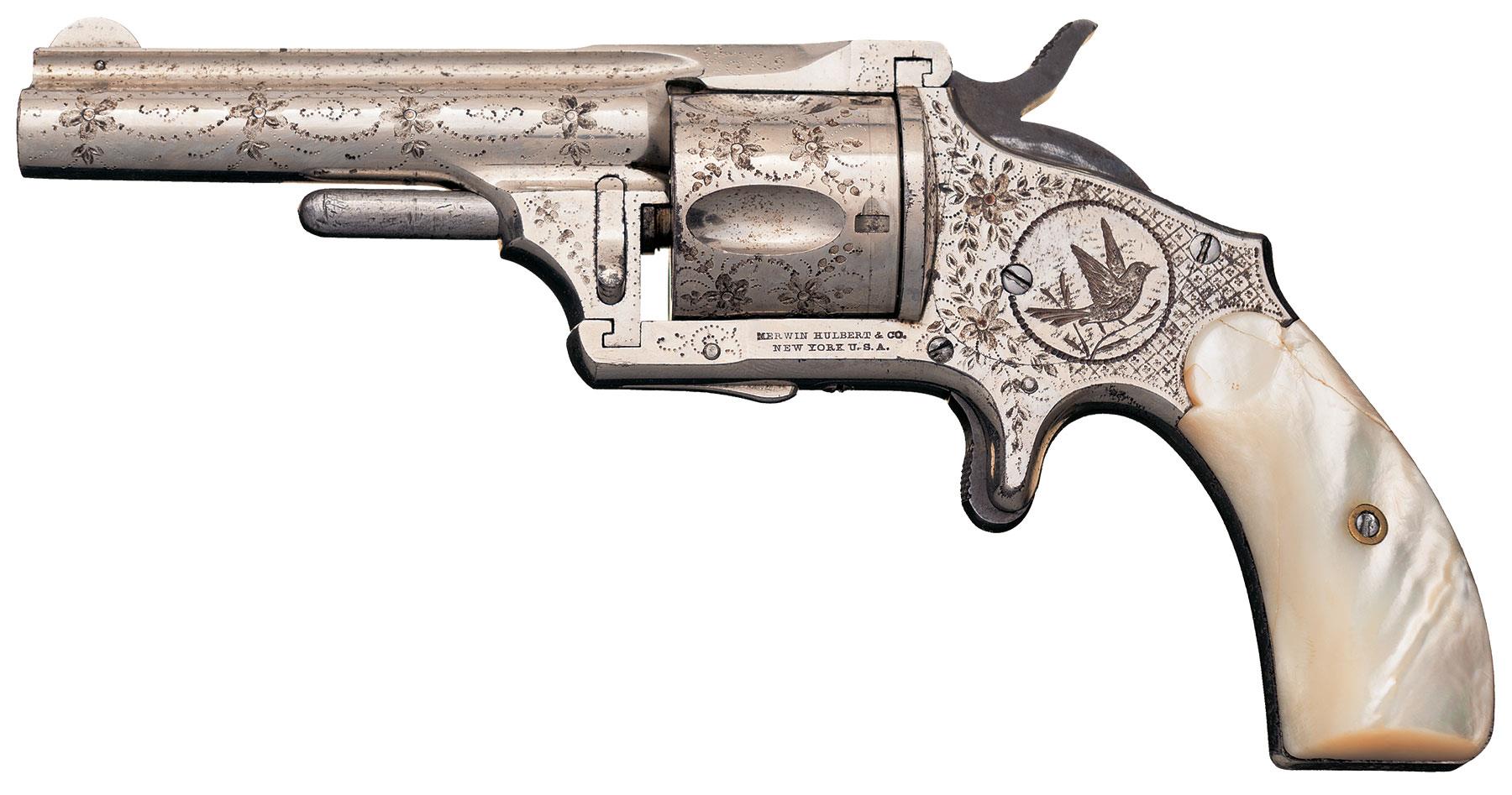 Factory Engraved Merwin Hulbert & Co. Medium Frame Revolver | Rock ...