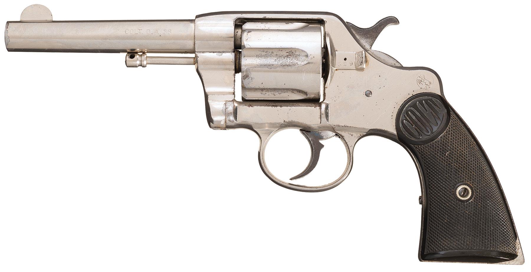 Colt Model 1889 Navy Double Action Revolver with Holster Rig | Rock ...