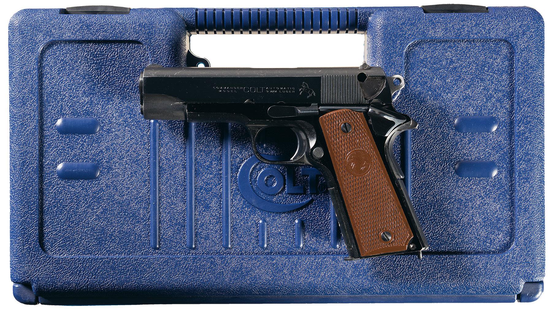 30 Luger (7.65 Para) Colt Commander, Documented Prototype | Rock Island ...