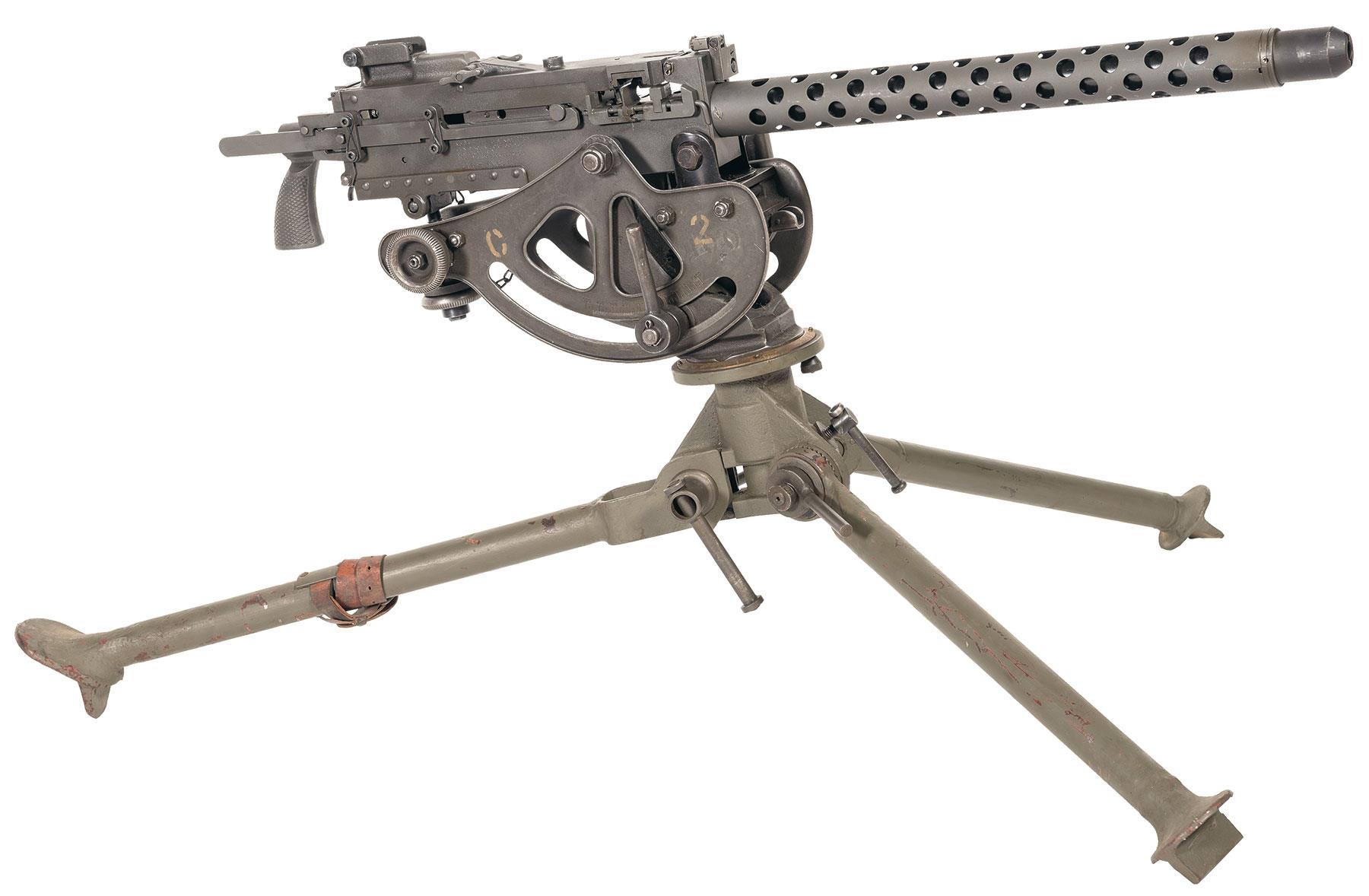 Post-WW II U.S. M37 Full Auto Class III C&R Light Machine Gun | Rock ...