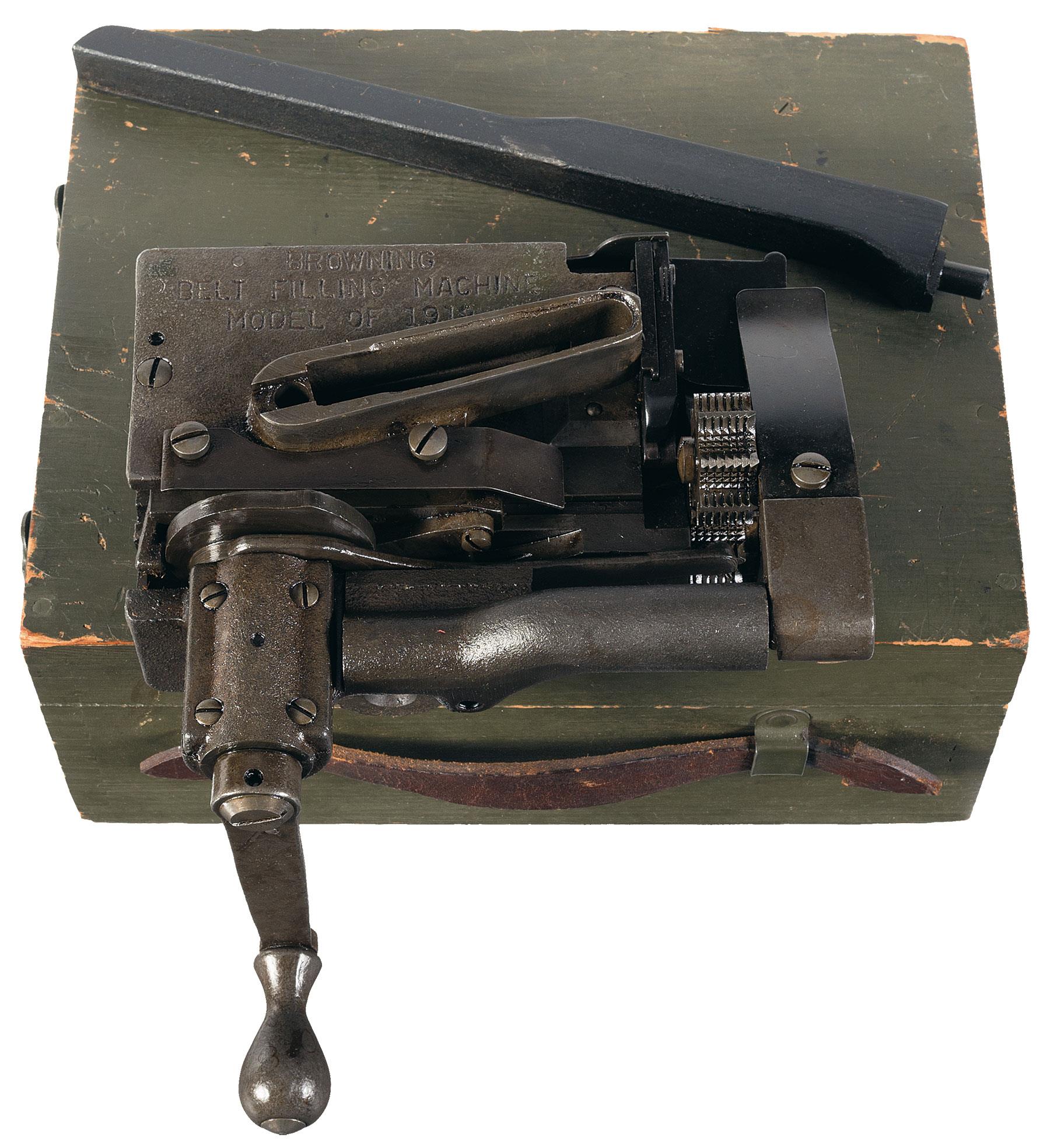 1942 Jacobson 30 Caliber Browning MG Belt Loader with Case | Rock ...