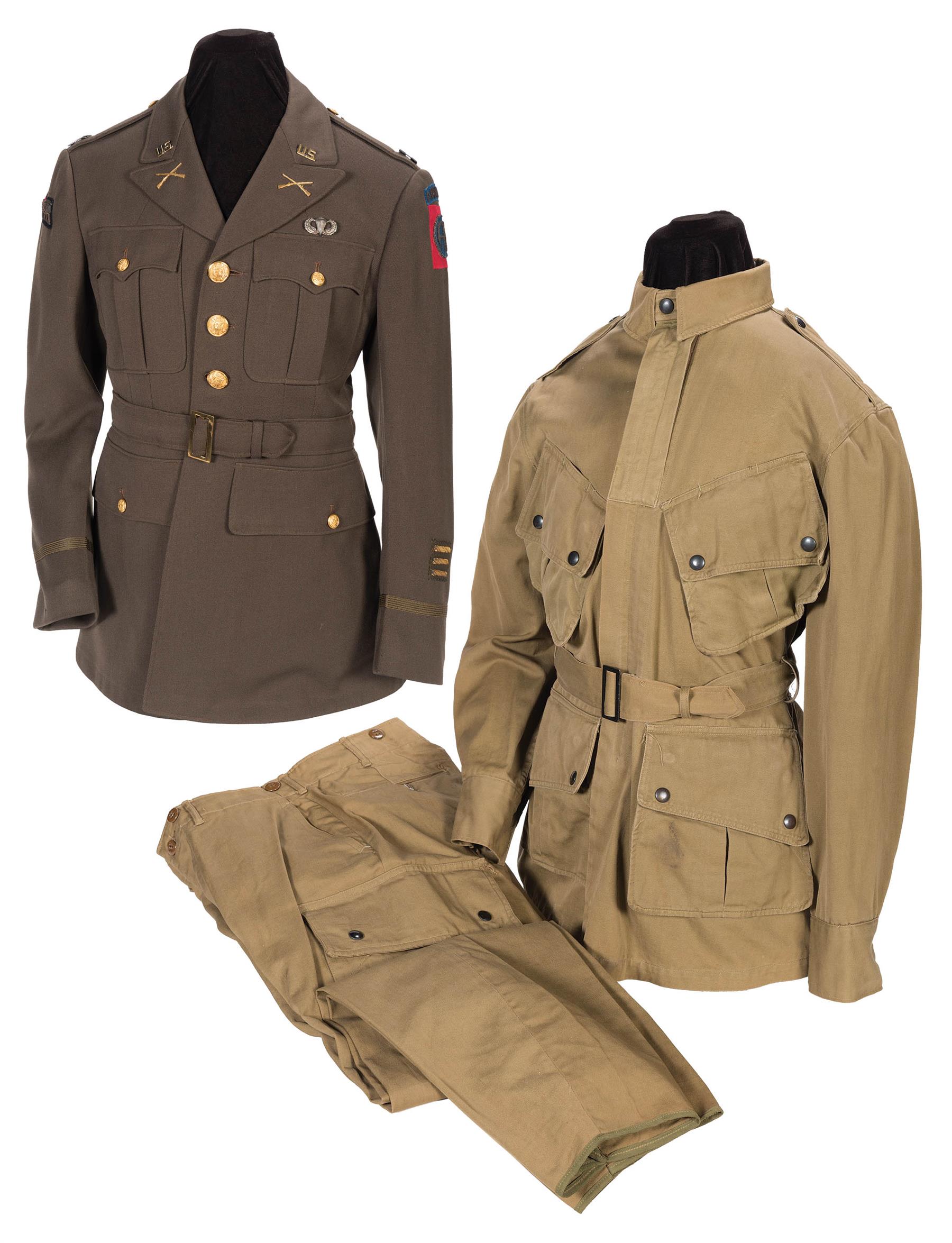 O.S.S. Jedburgh/Army Airborne Captain's Uniform Set | Rock Island Auction