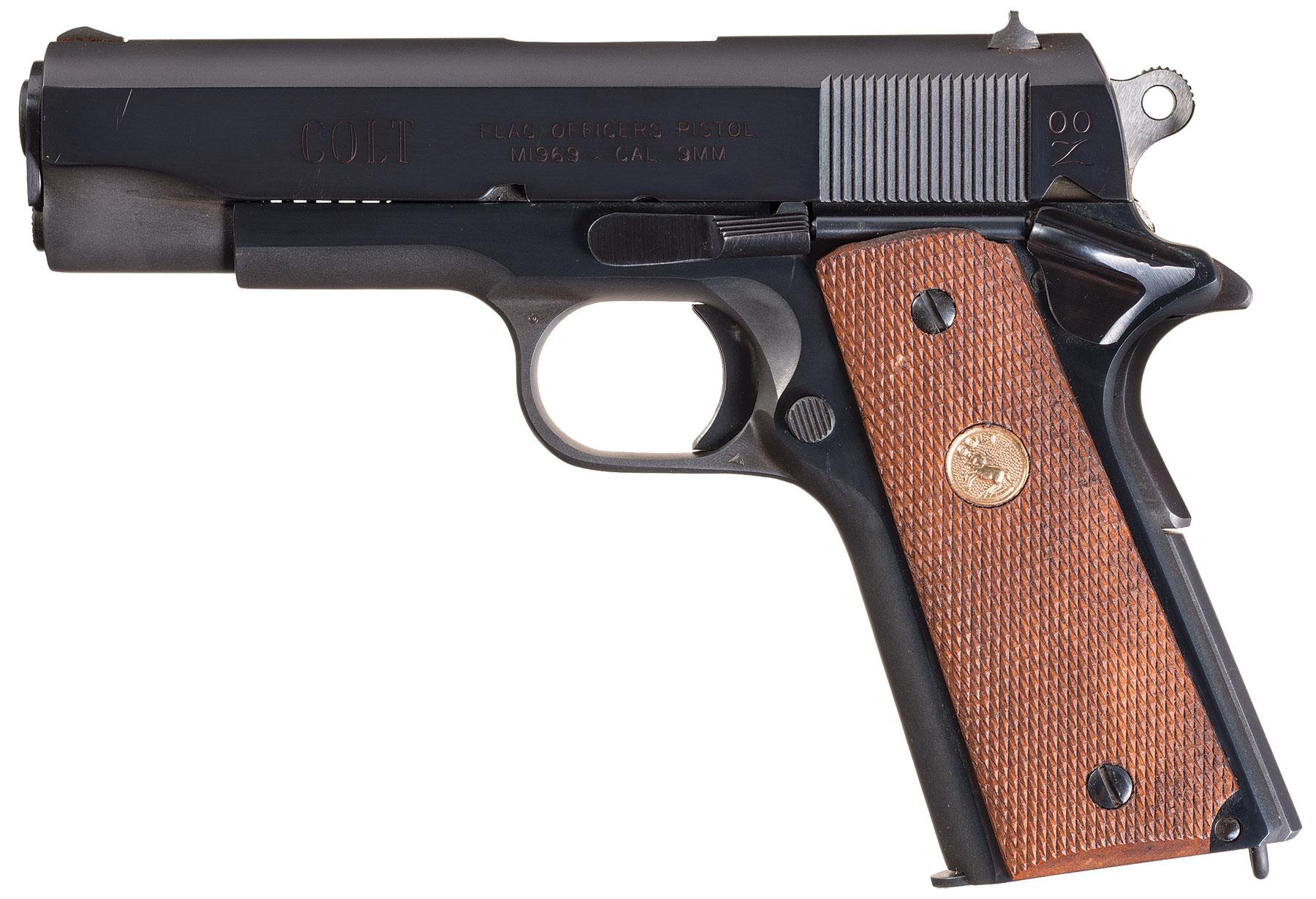 Colt '1969 Flag Officer' Commander Pistol, Documented Prototype | Rock ...