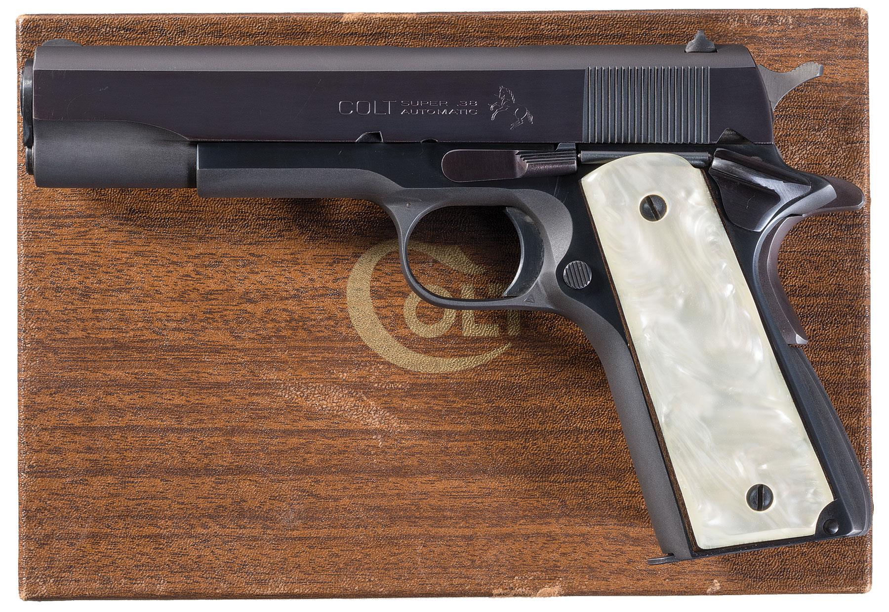 Colt Super .38 Semi-Automatic Pistol with Box | Rock Island Auction