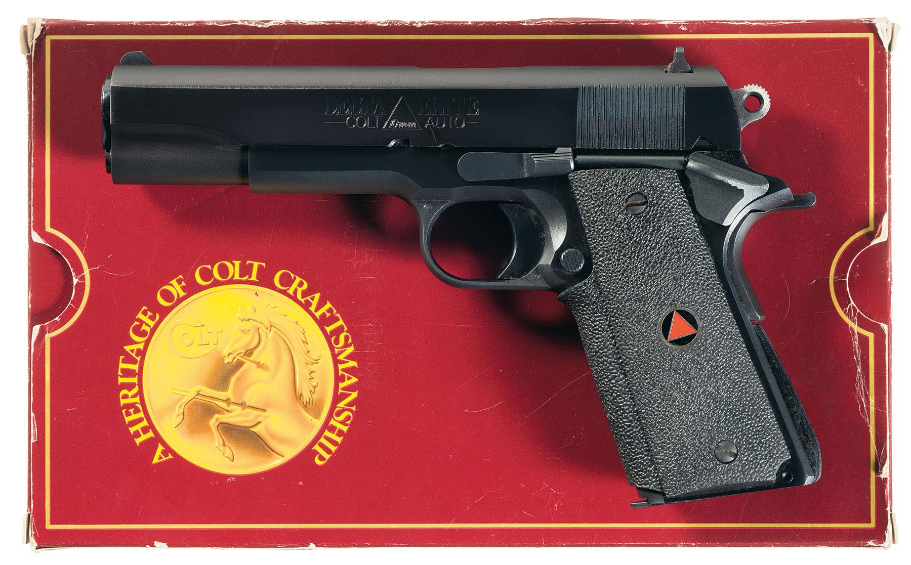 Colt Delta Elite Semi-Automatic Pistol with Box | Rock Island Auction