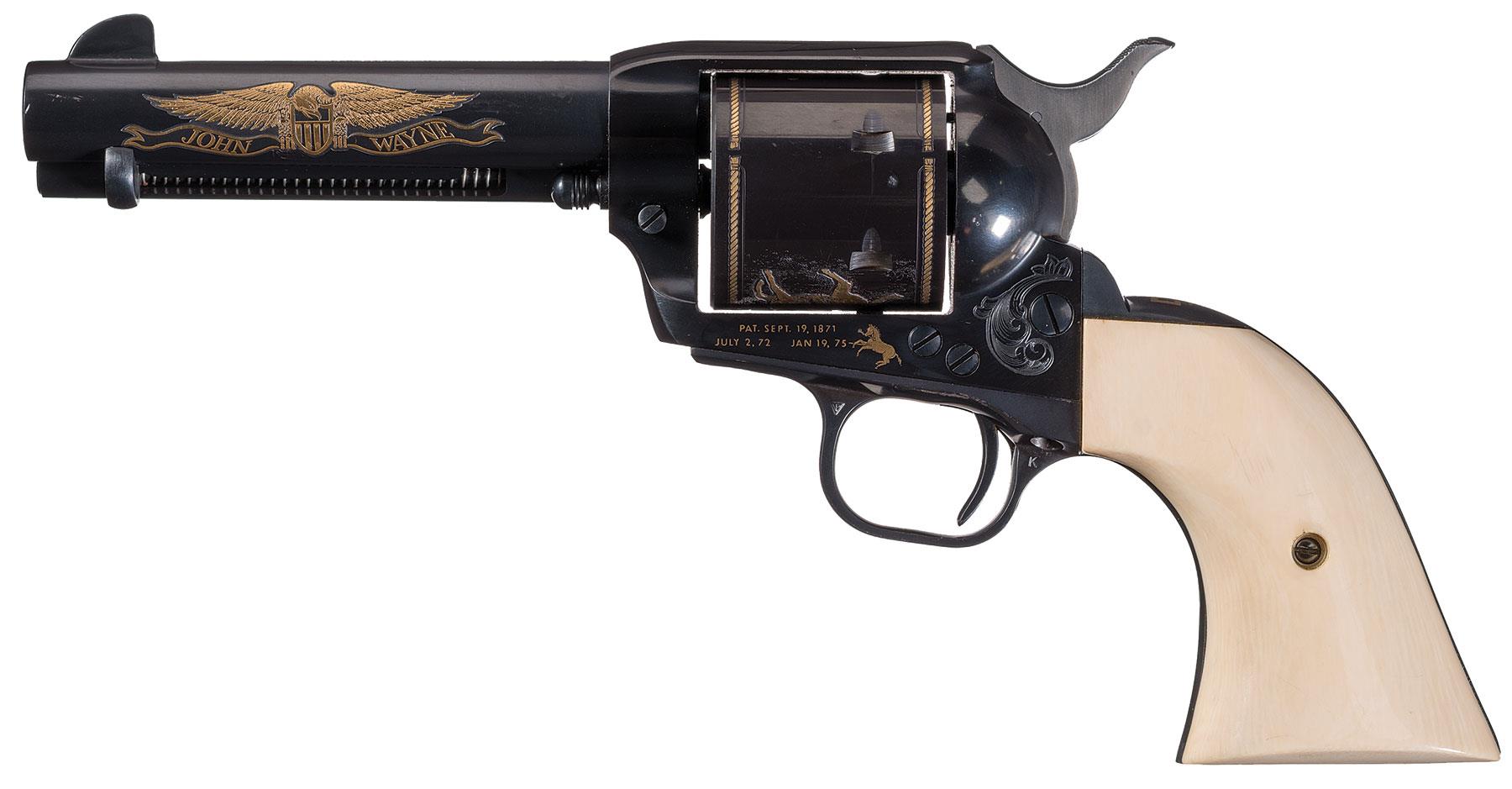 John Wayne Commemorative Colt Single Action Army Revolver | Rock Island ...