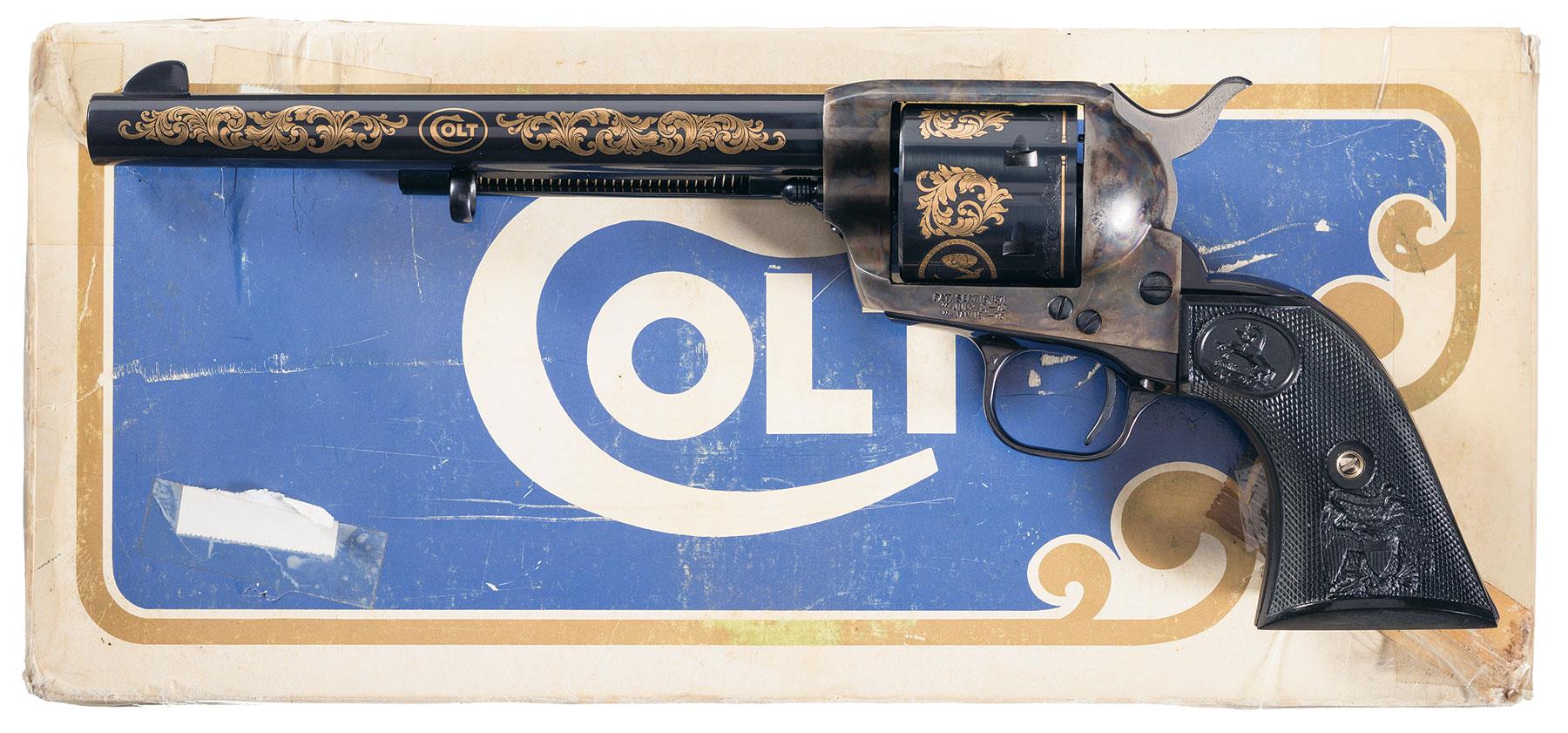 Colt Winchester/Colt Commemorative Single Action Army Revolver | Rock ...
