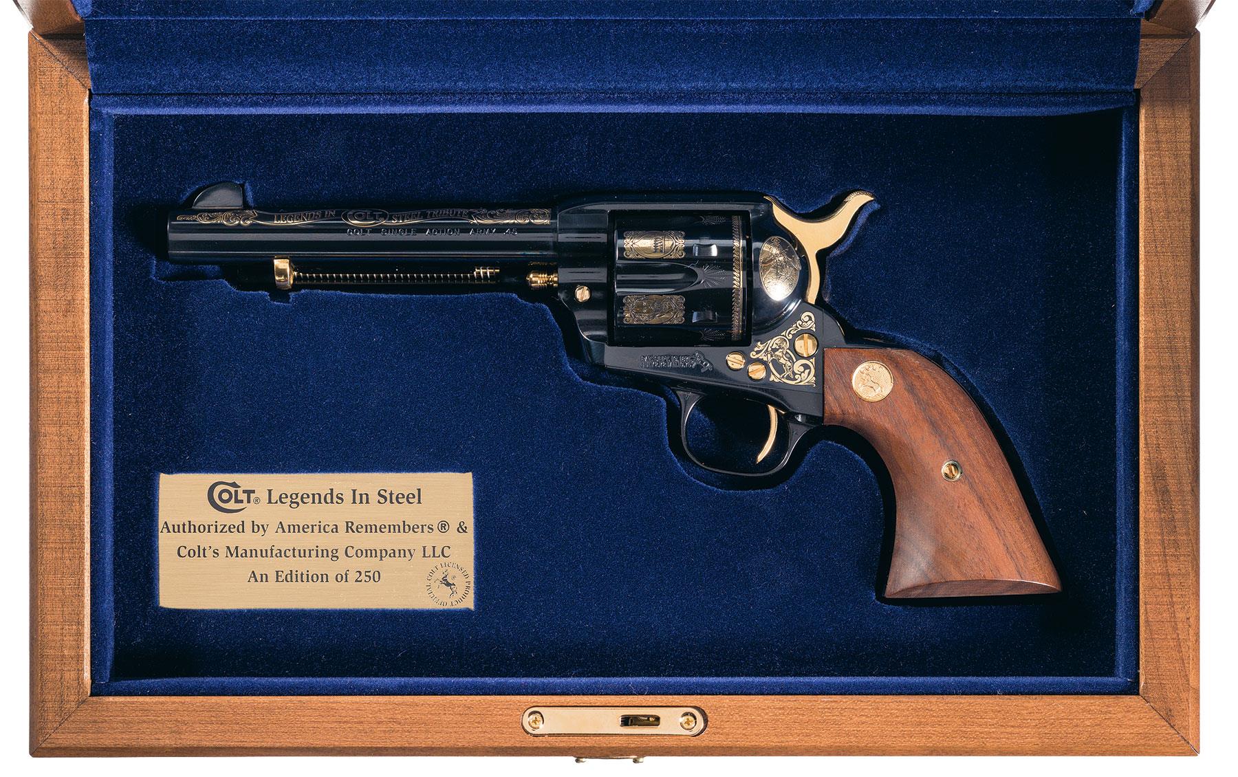 America Remembers Legends in Steel Colt Single Action Army | Rock ...