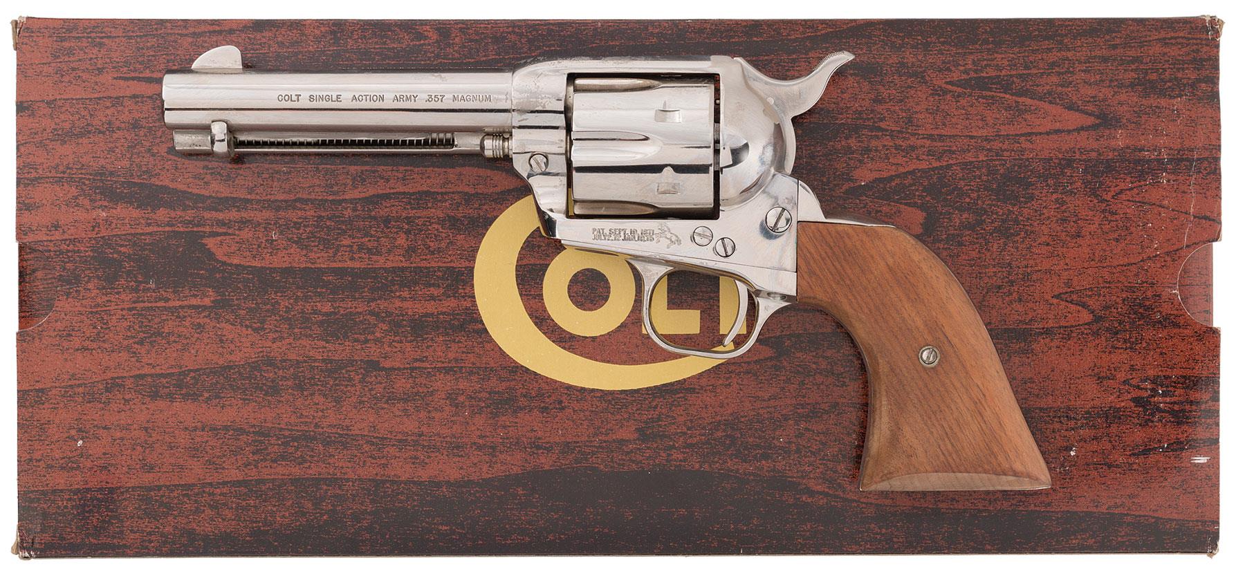 Colt - Single Action Army Nickel Plated | Rock Island Auction