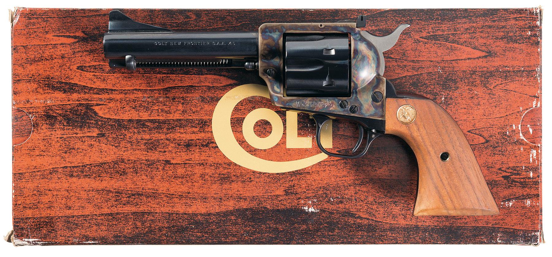 Third Generation Colt New Frontier Single Action Army Revolver | Rock ...