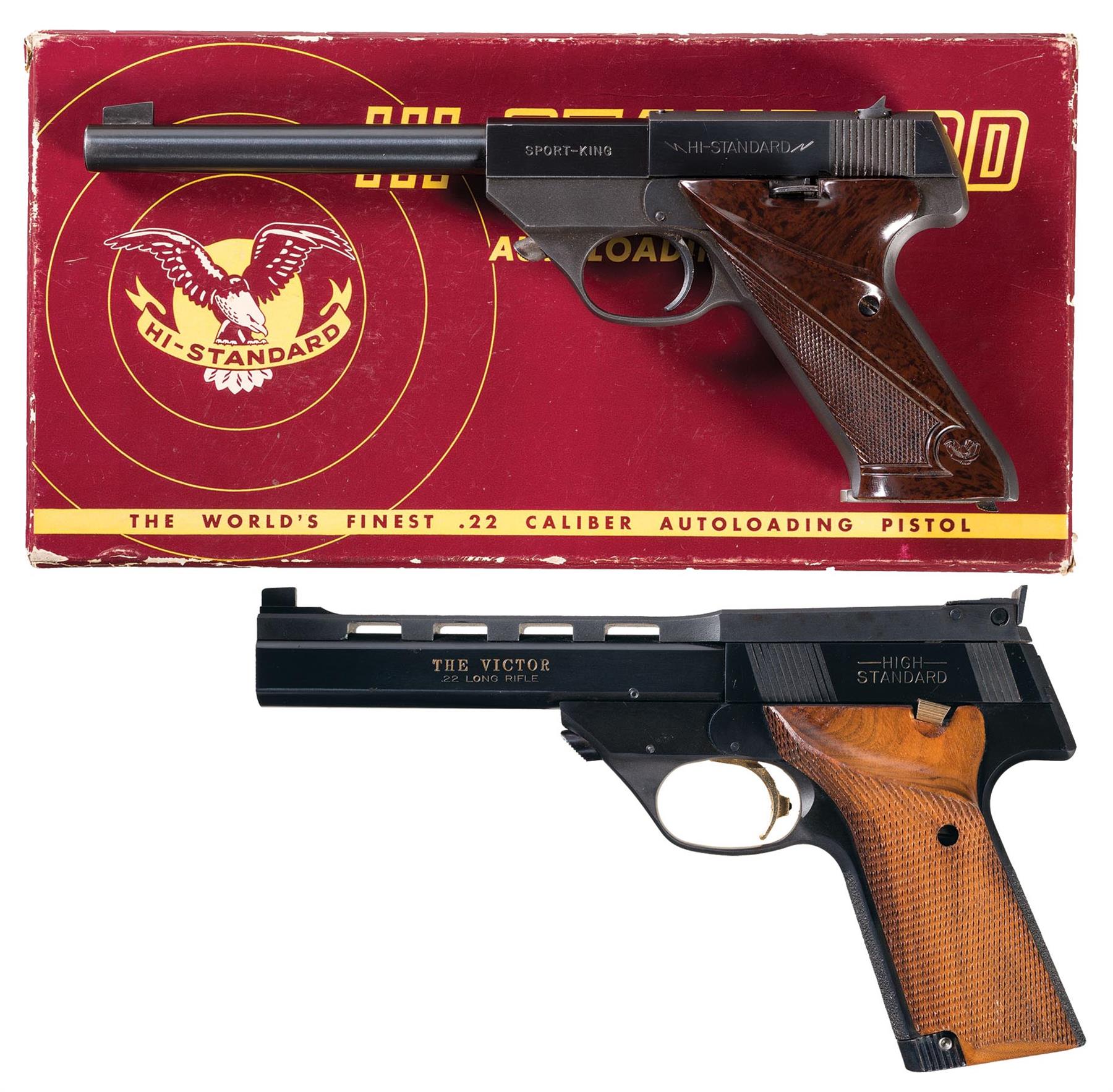 Two High Standard Semi-Automatic Pistols | Rock Island Auction