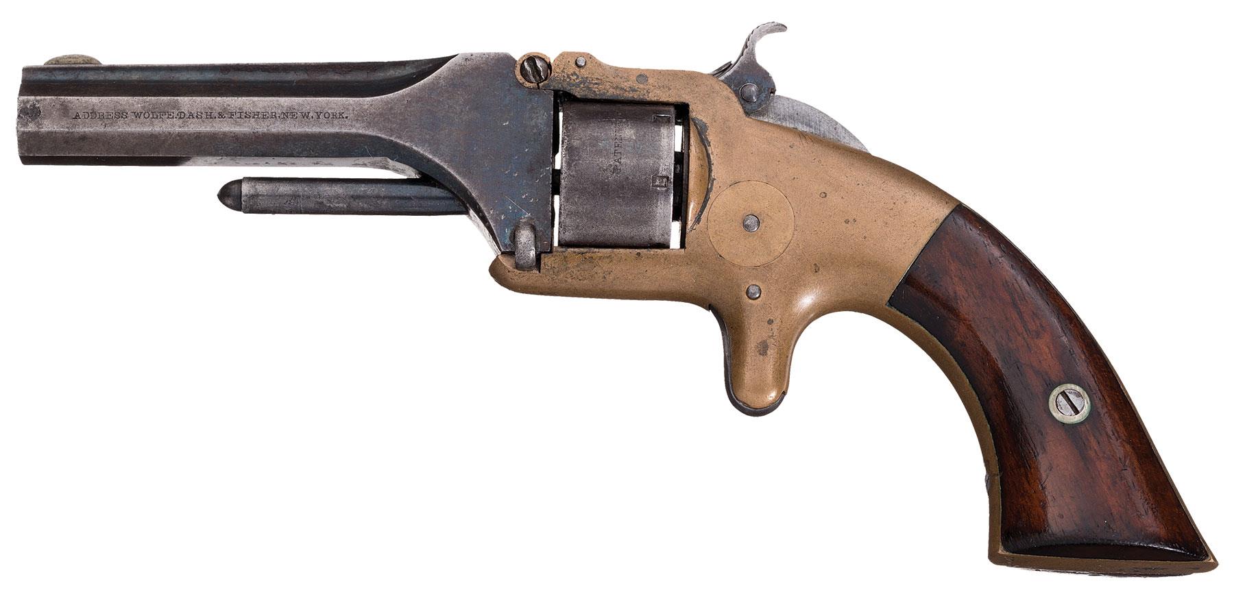 Smith & Wesson Tip-Up Revolver 22 RF | Rock Island Auction