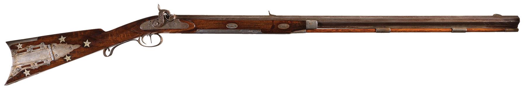 Recreation of the Mariano Medina Hawken Rifle by Steve Lodding | Rock ...