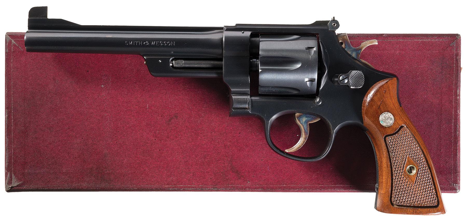 Smith & Wesson 1950 .45 Target Model Revolver with Box | Rock Island ...