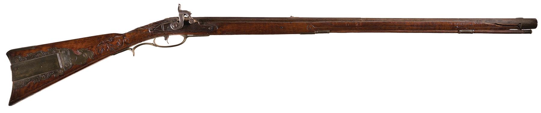 Nicholas Beyer Golden Age Kentucky Rifle | Rock Island Auction