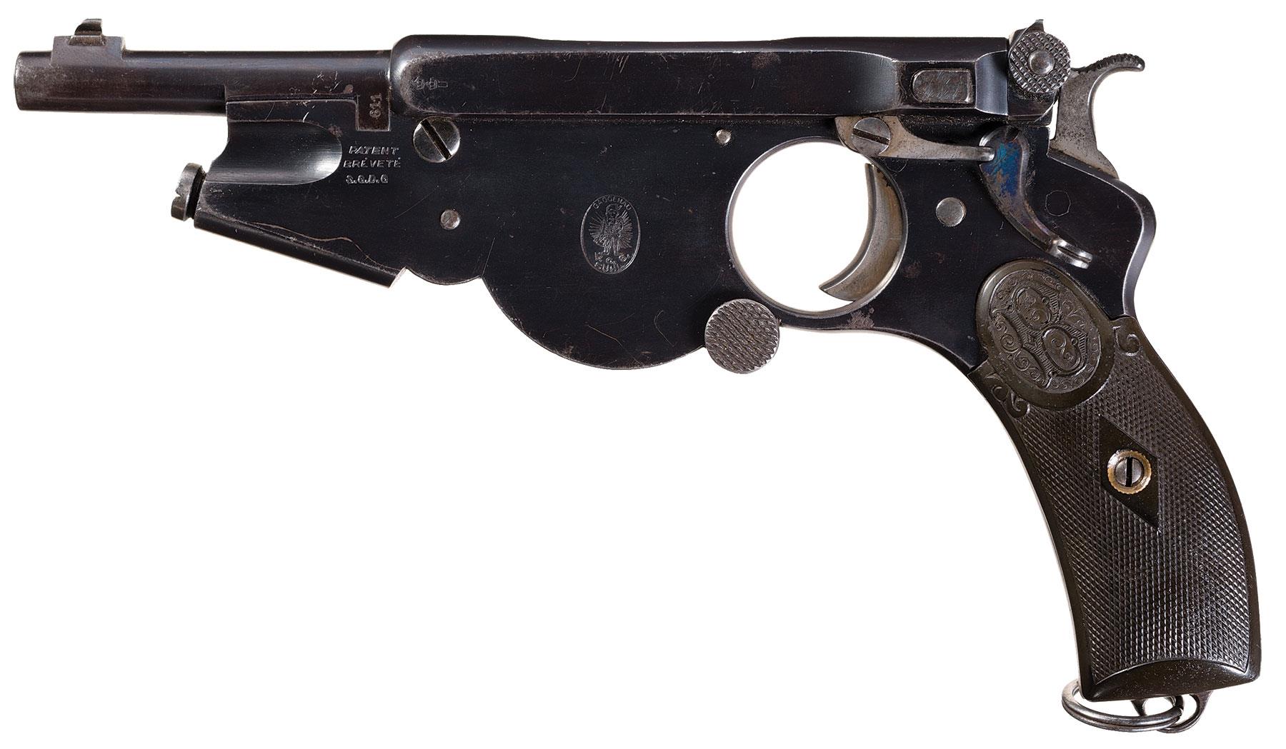 1896 Bergmann Number 2 Pistol in 5 mm | Rock Island Auction
