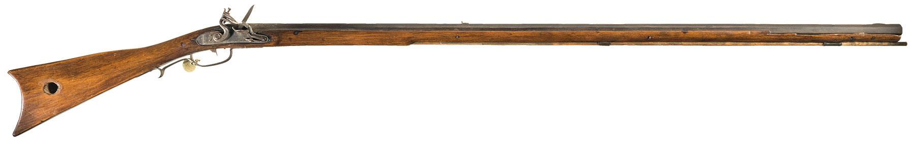 Southern Style Flintlock Long Rifle | Rock Island Auction