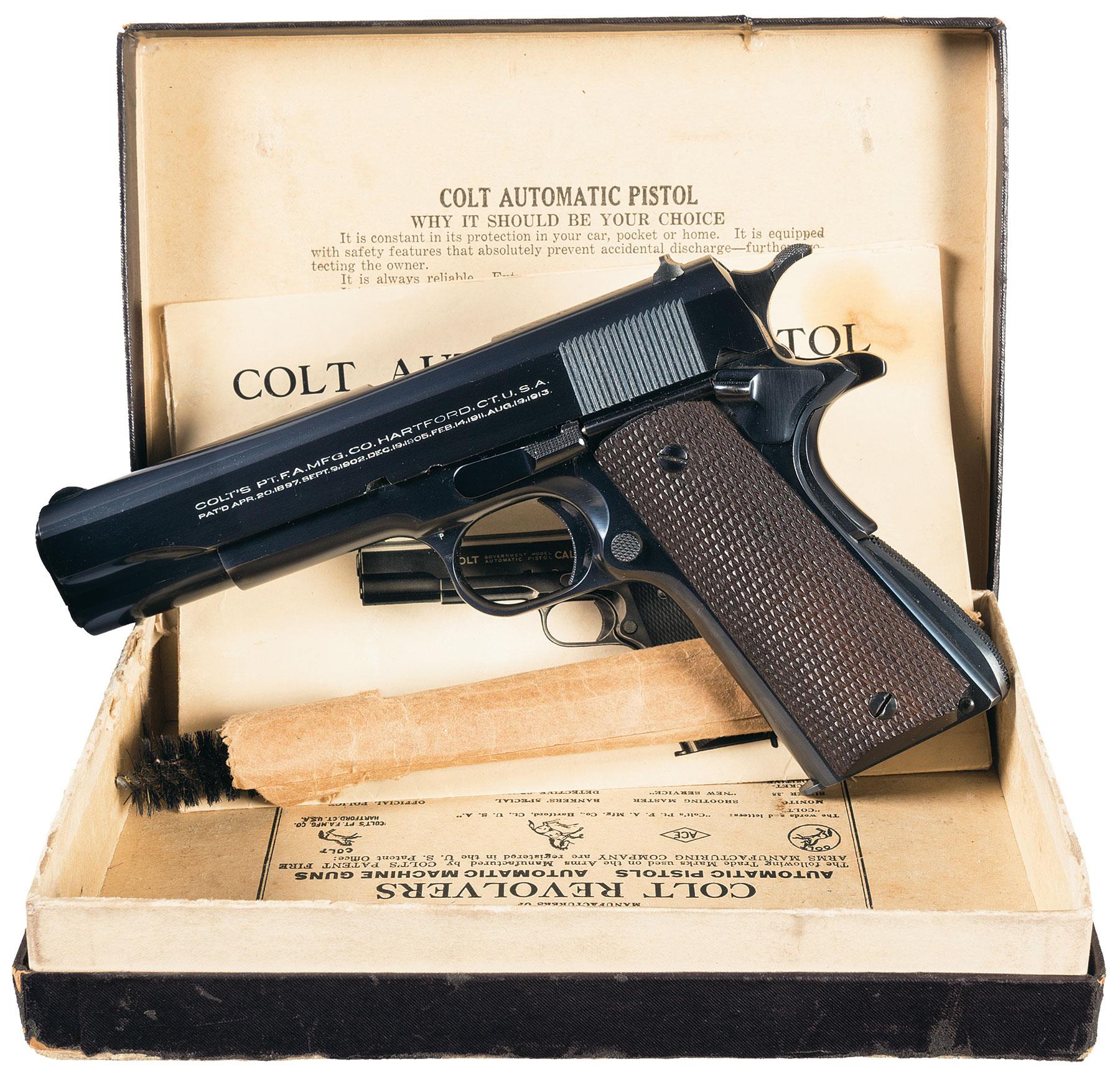 Colt National Match Pistol 45 ACP | Rock Island Auction