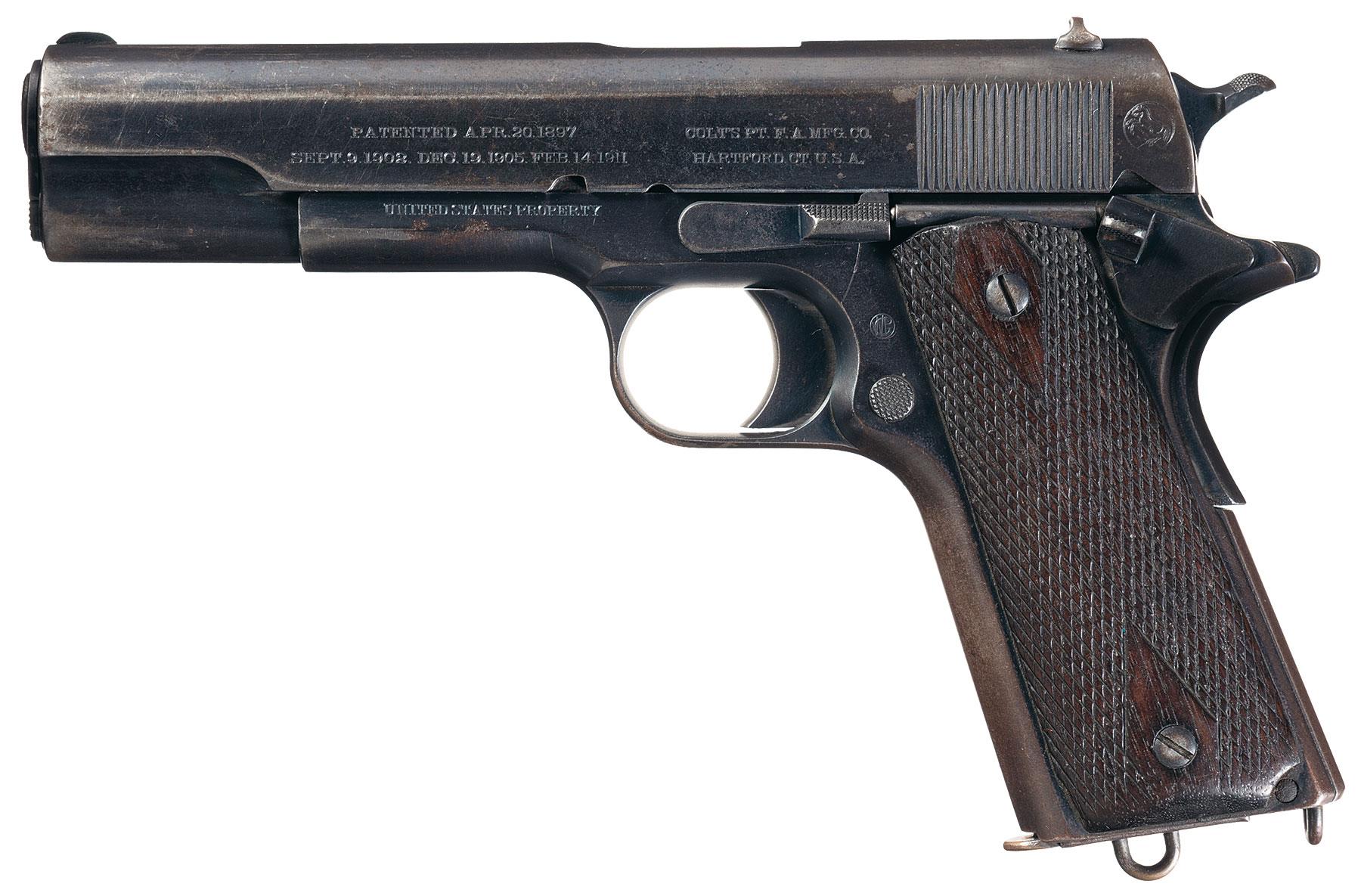 Colt 1911 Pistol w/Case, 1912 Manufacture | Rock Island Auction