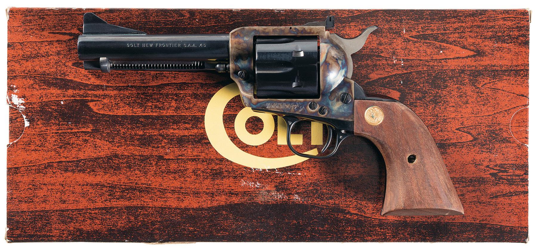 Third Generation Colt New Frontier Revolver with Box | Rock Island Auction