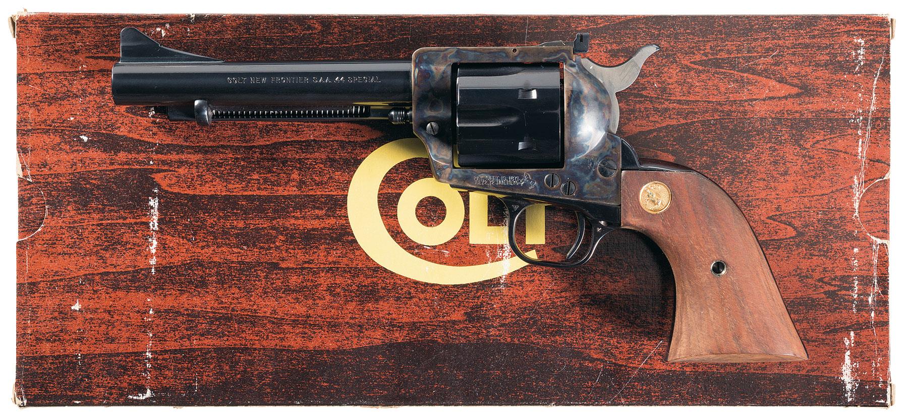 .44 Special Colt New Frontier Single Action Revolver with Box | Rock ...