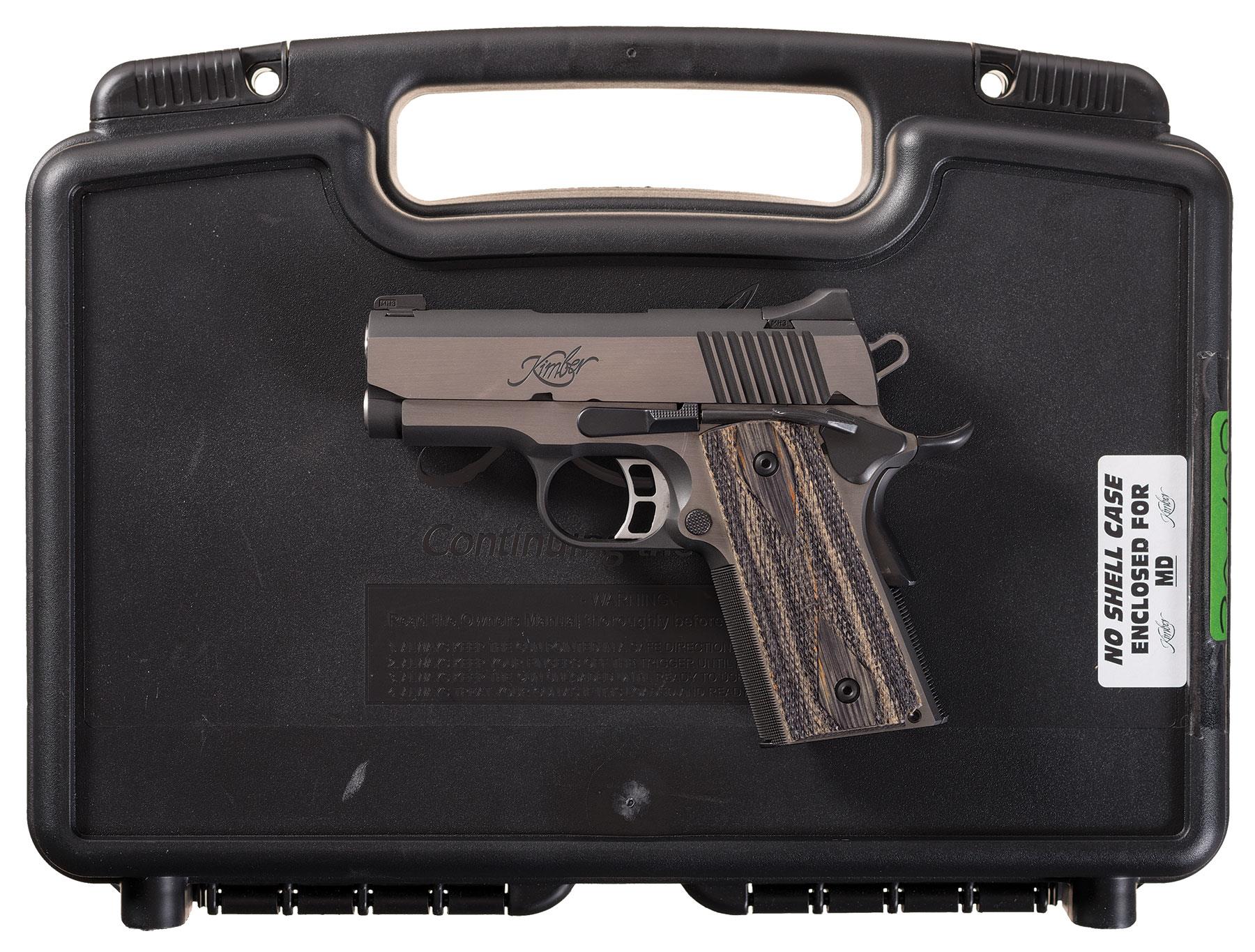 Kimber Mfg Inc Eclipse Ii Pistol 45 ACP | Rock Island Auction