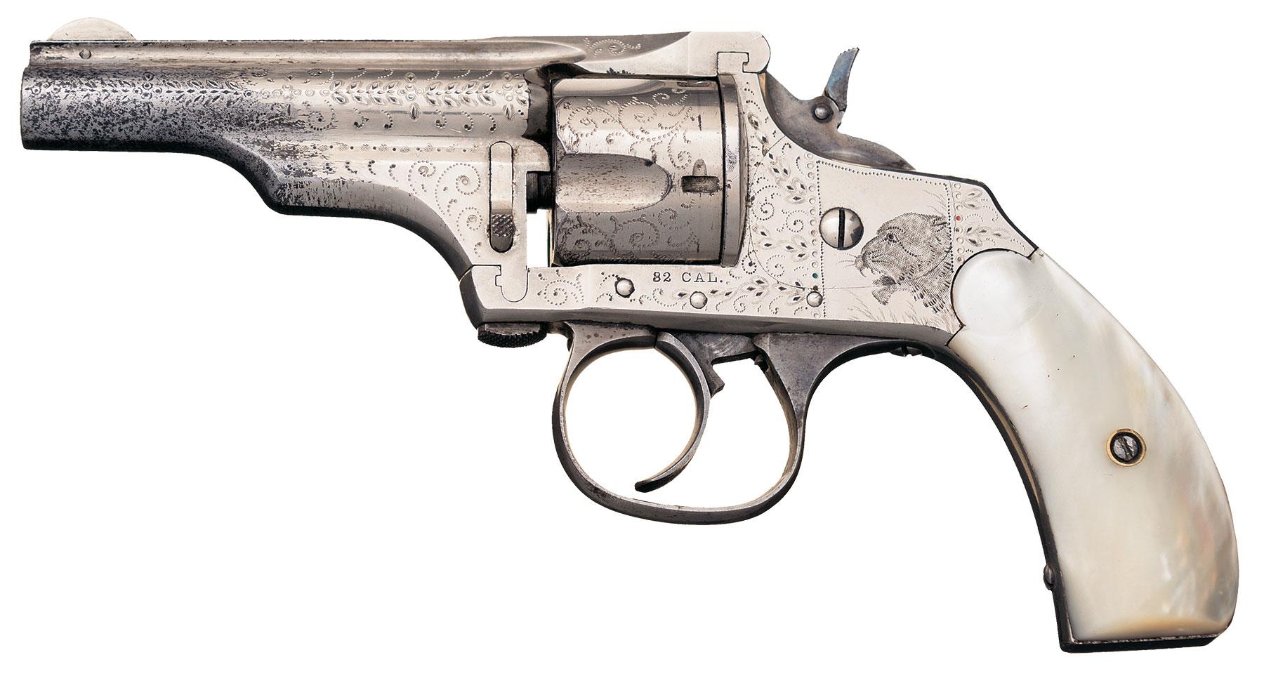 Factory Engraved Merwin Hulbert & Co Small Frame Revolver | Rock Island ...