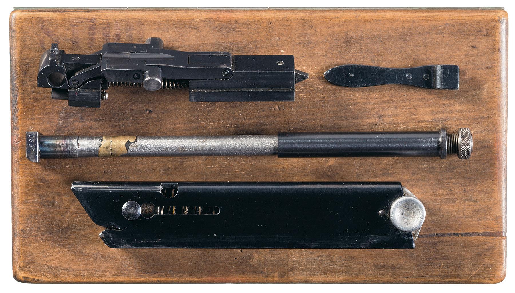 Nazi Police Marked Luger 5.4mm Training Kit | Rock Island Auction