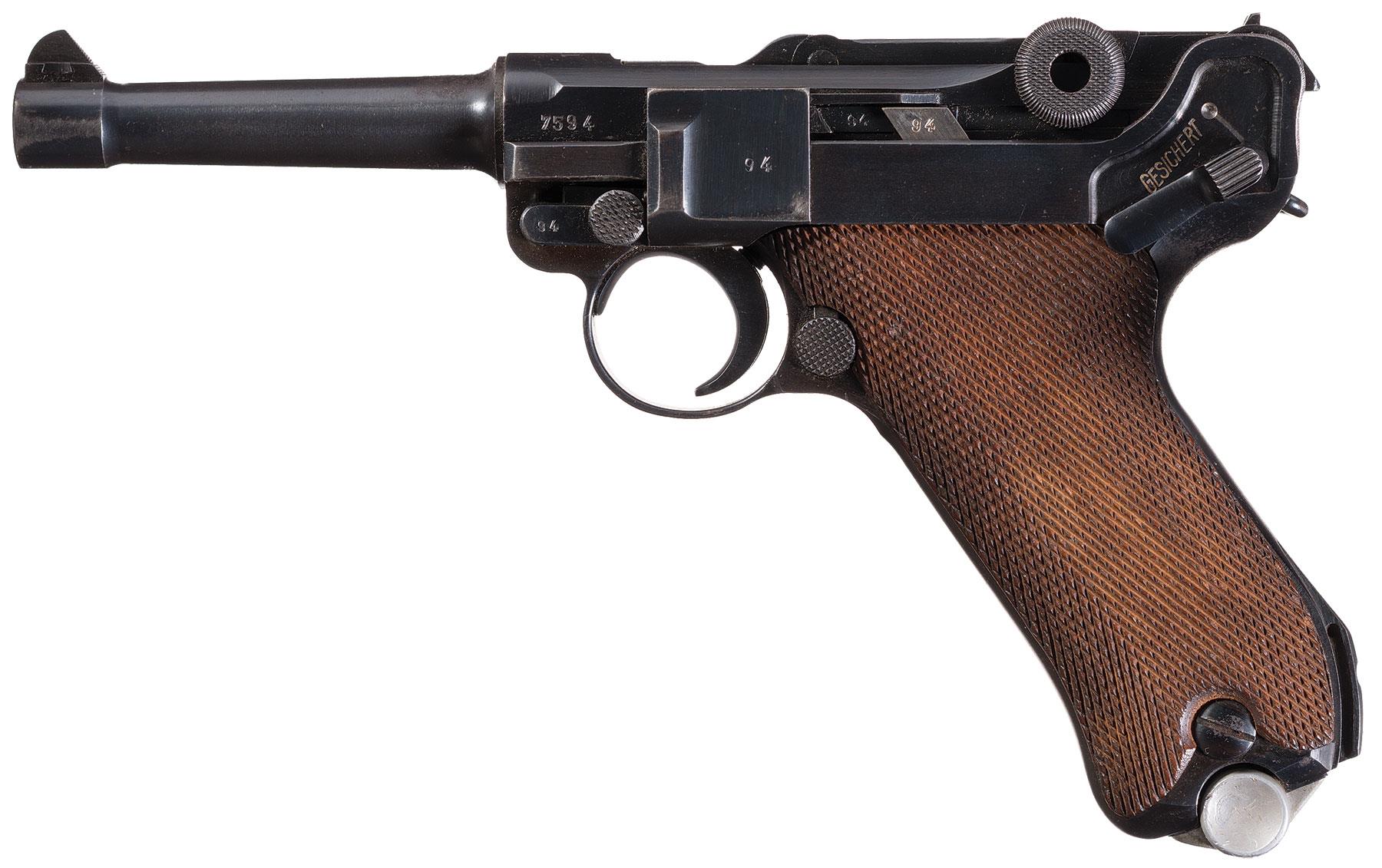 Mauser 1939 S/42 Luger with Holster | Rock Island Auction