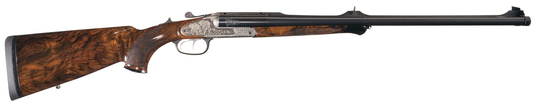 Engraved Blaser S2 DB 500/416 Express Safari Grade Double Rifle | Rock ...