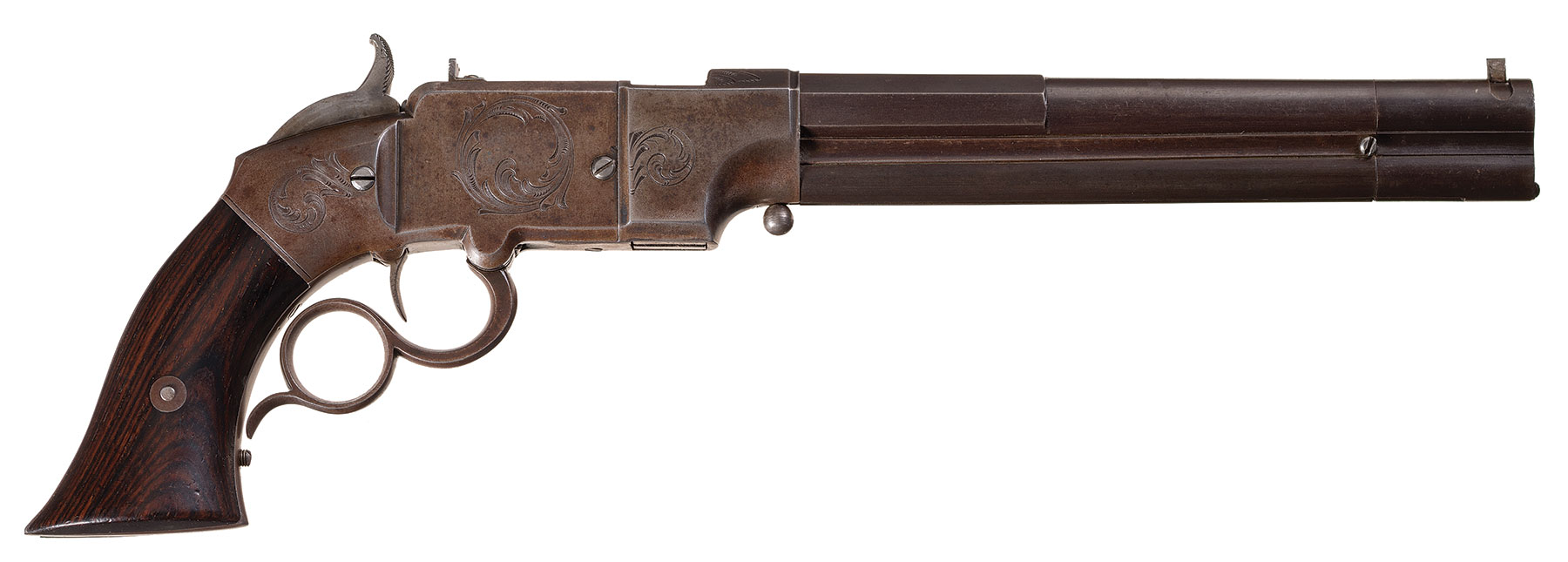 Smith & Wesson No.2 Large Frame, .41 Caliber Lever Action Rifle | Rock ...