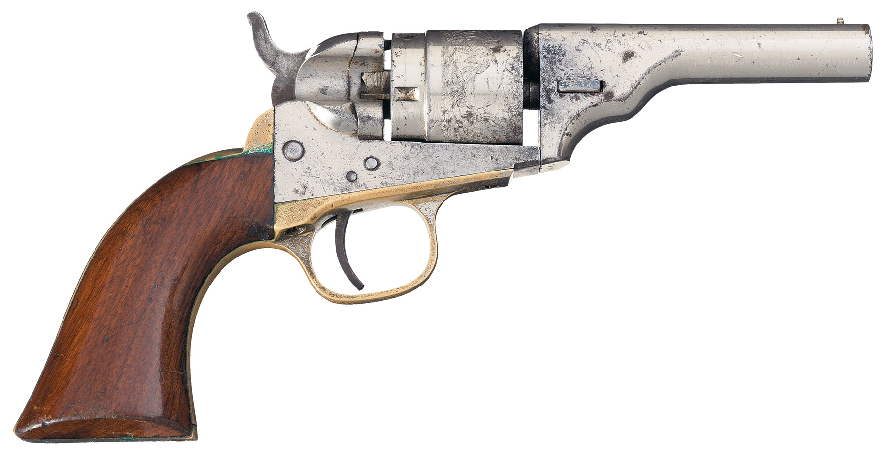Colt Pocket Navy Conversion Revolver with Holster | Rock Island Auction