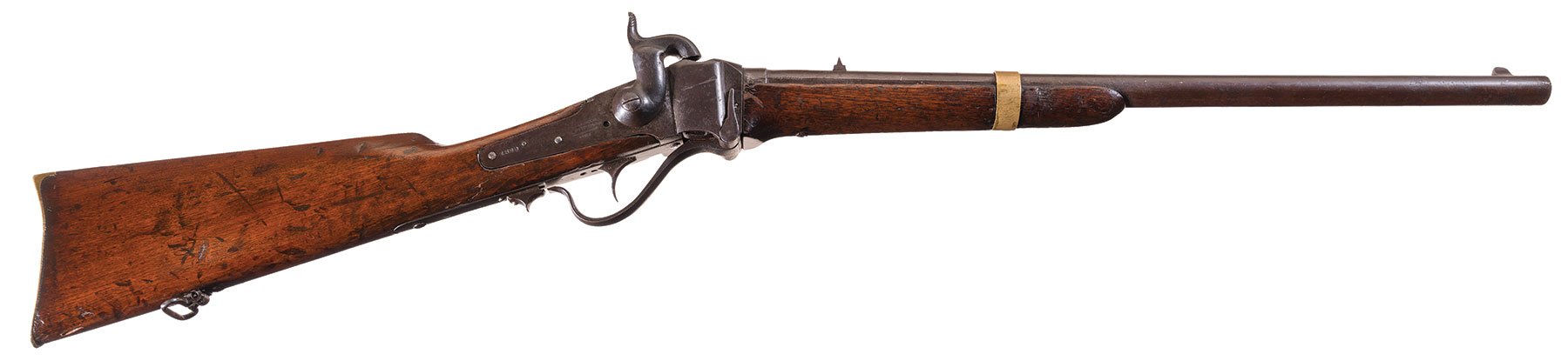 Rare Civil War Confederate S.C. Robinson Sharps Type Carbine | Rock ...
