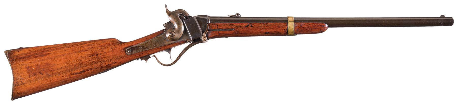 Sharps Model 1852 Slant Breech Percussion Carbine | Rock Island Auction