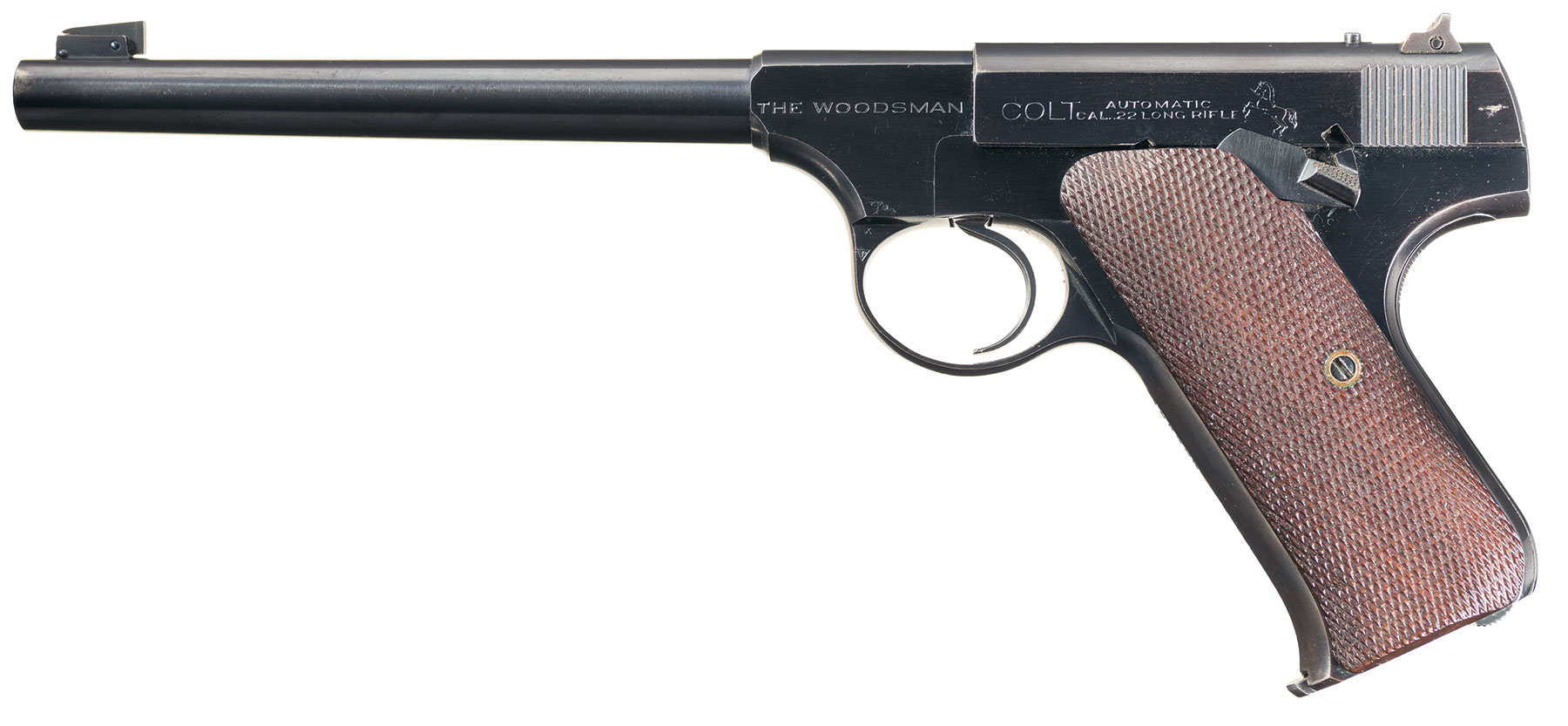 Pre-War First Series Colt Woodsman Target Model Semi-Automatic | Rock ...