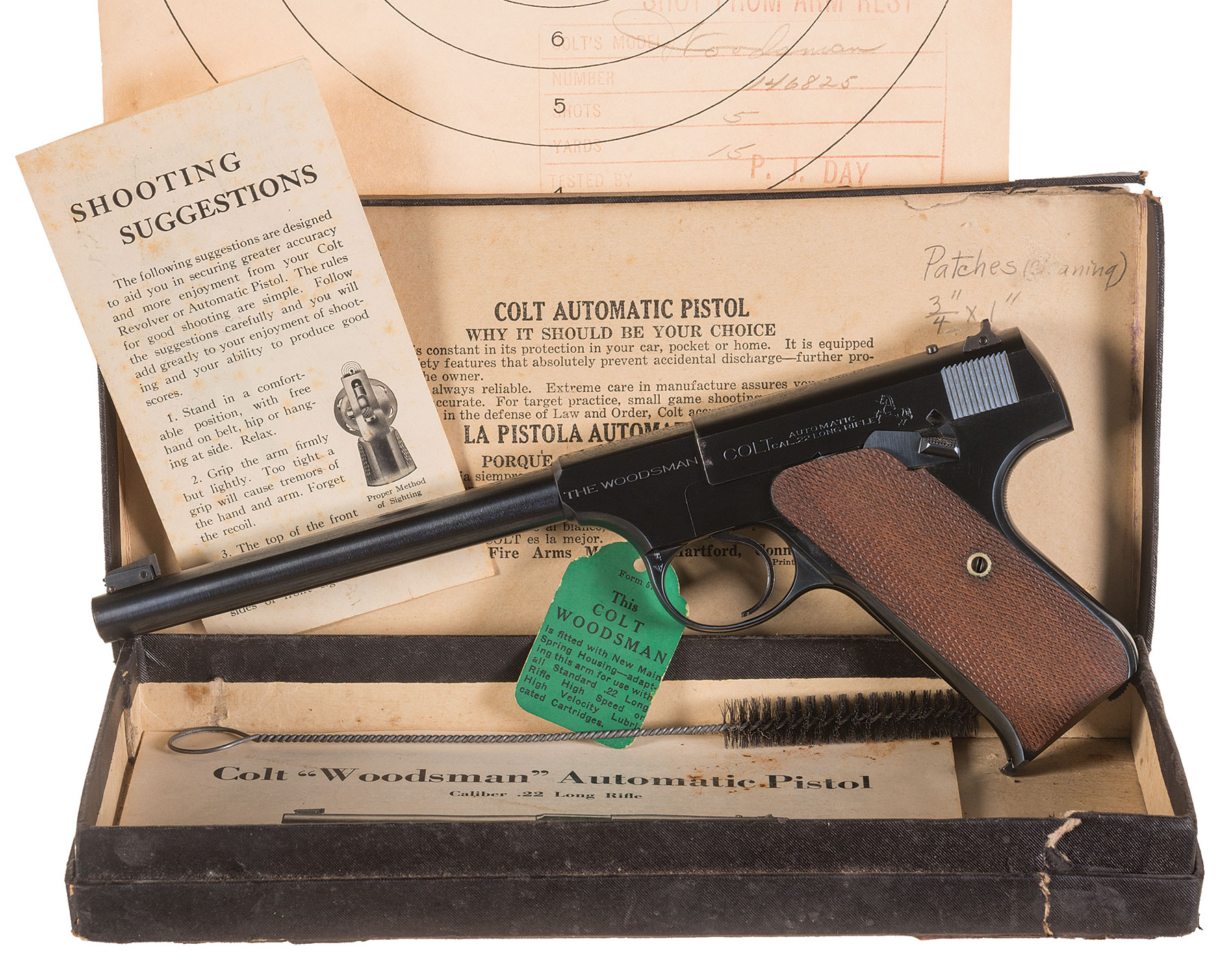 Colt Woodsman First Series Target Model | Rock Island Auction