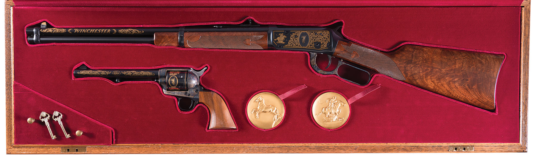 Winchester-Colt Cased Commemorative Set | Rock Island Auction