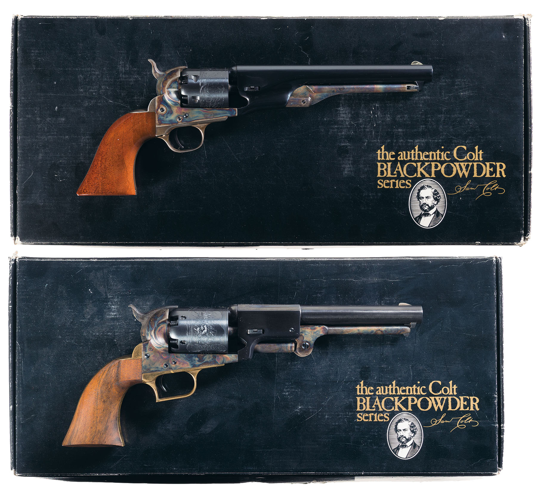 Two Colt Black Powder Series Percussion Revolvers with Boxes | Rock ...